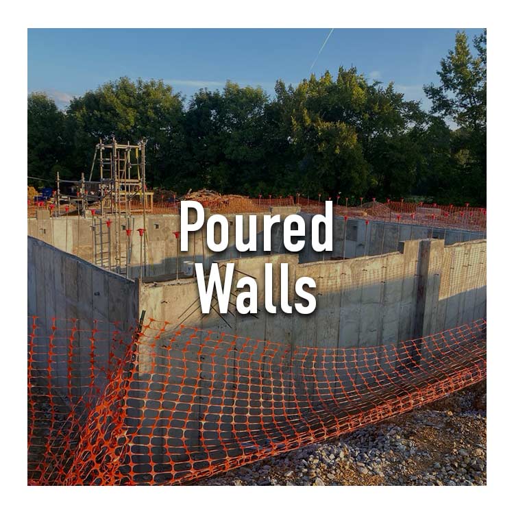 Poured Walls - Chickamauga Construction